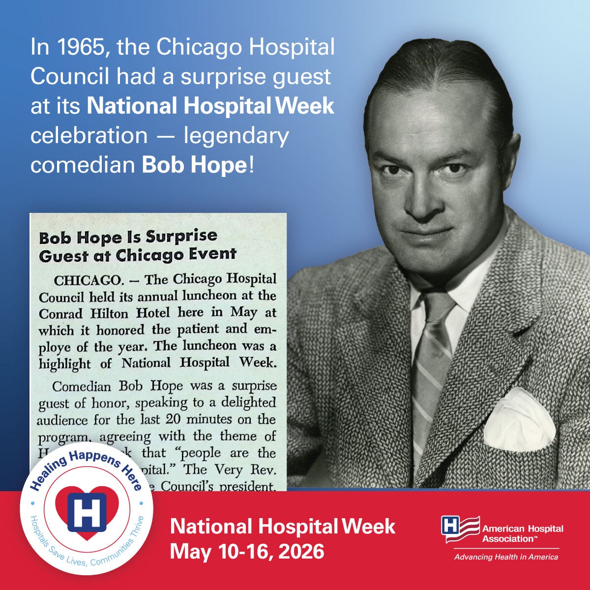 2026 National Hospital Week May 10-16 | AHE